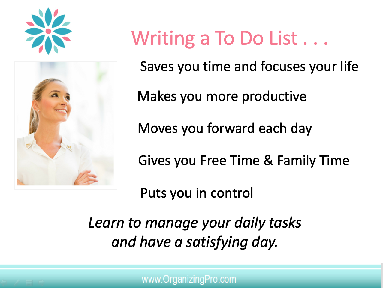 How to Finish Your To Do List Every Day! | Marcia Ramsland | Organizing Pro