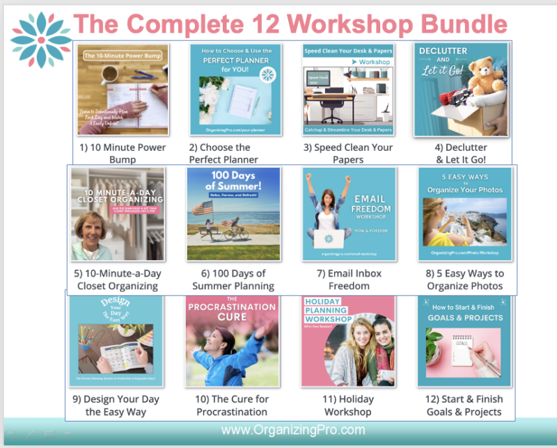 Organizing Coach Marcia Ramsland to Simplify & Stay that Way